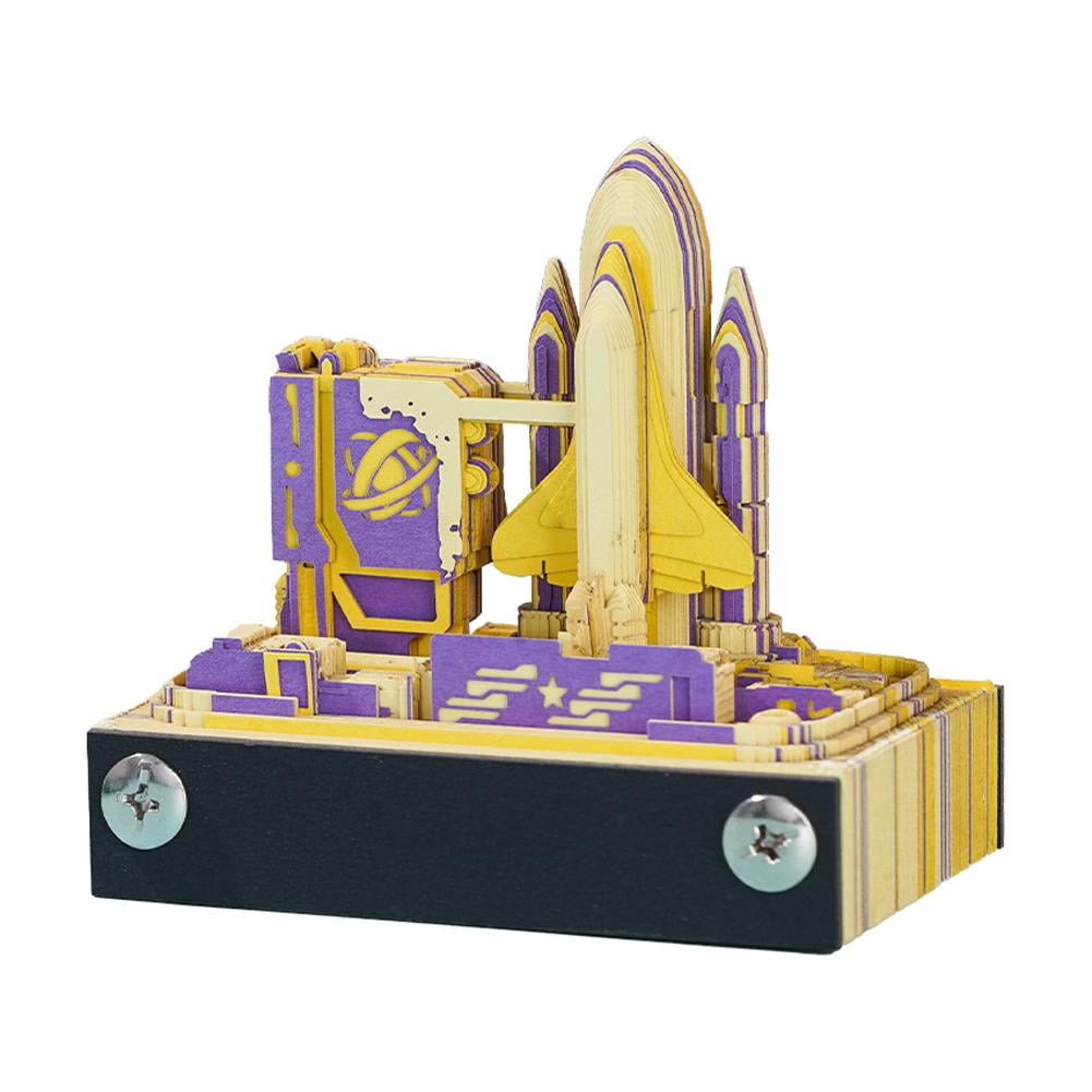 3D Memo Pad Paper Carving Art 3D Sticky Notes Convenience Post Note UK ...