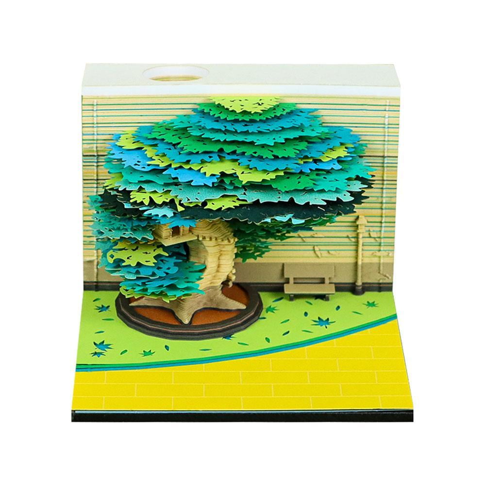 3d Memo Pads Calendar 2026 3d Castle Weekly C Alendar Notepad With