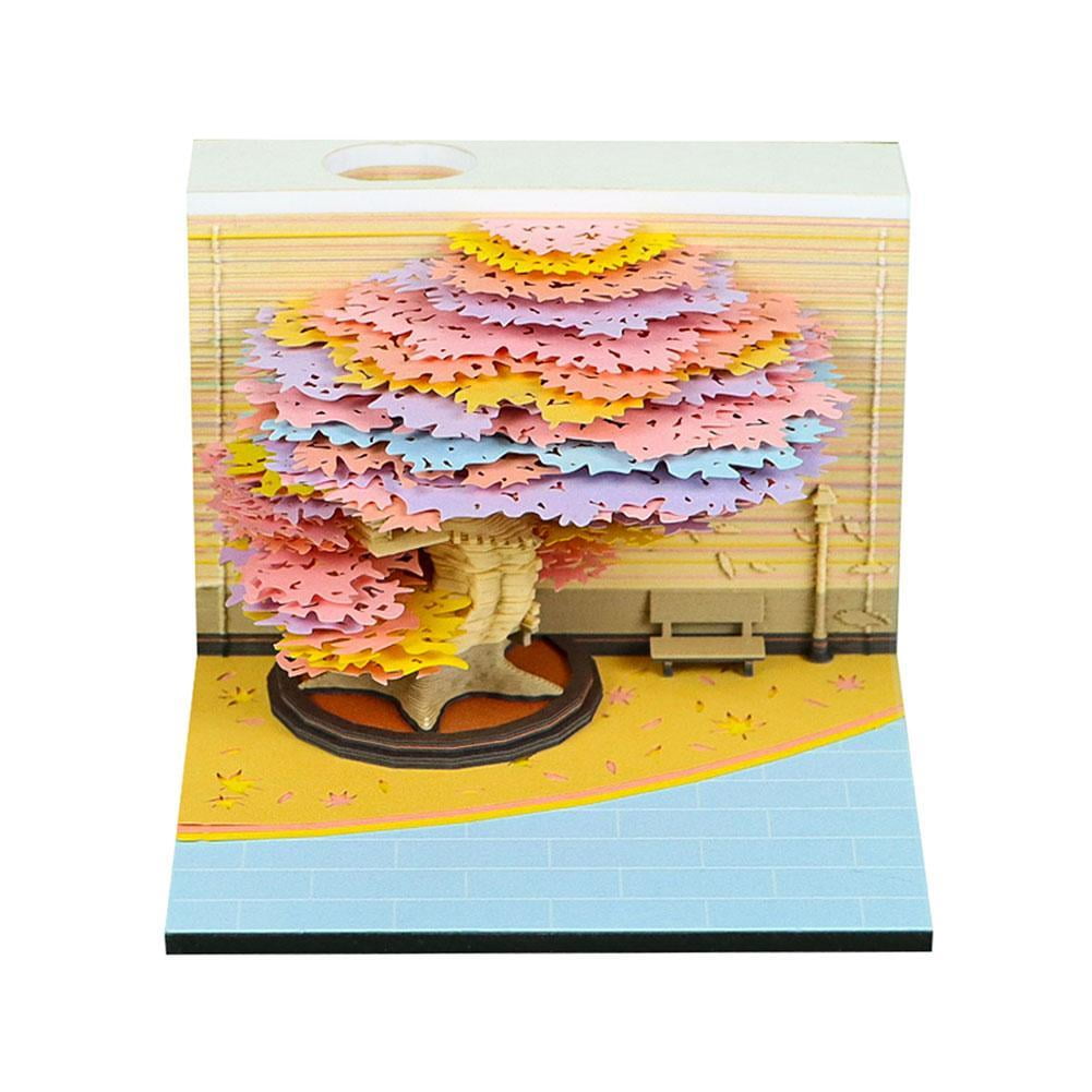 3d Memo Pads Calendar 2026 3d Castle Weekly C Alendar Notepad With