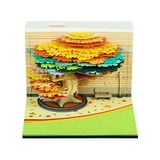 3D Memo Pads Calendar 2026, Fantasy Tree 3D DIY Art Memo Pad with ...