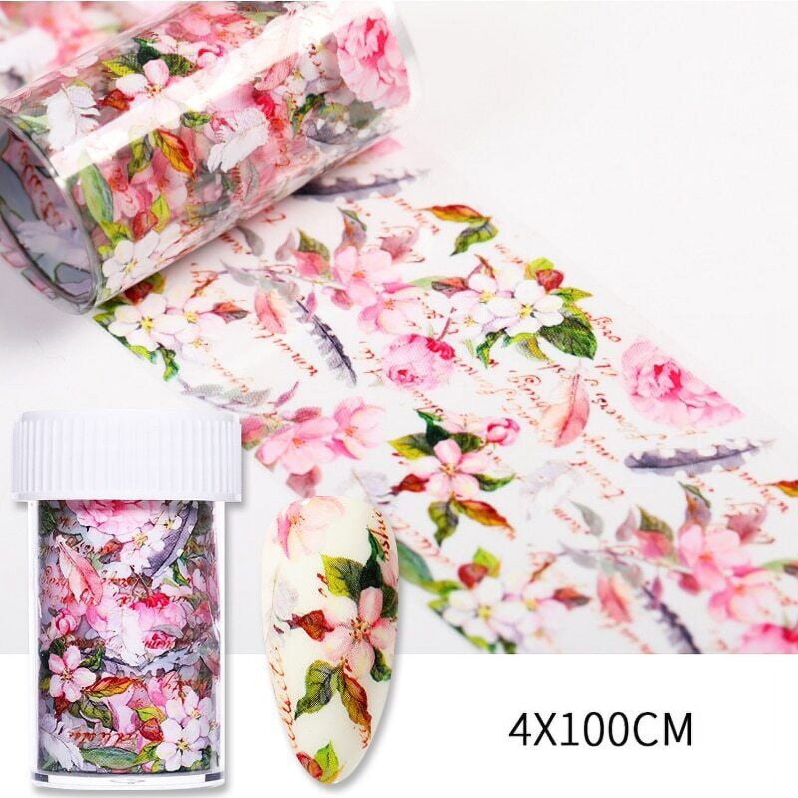 3D Mesh Nail Net Line Tape Metallic Nail Foil Sticker Nail Polish ...