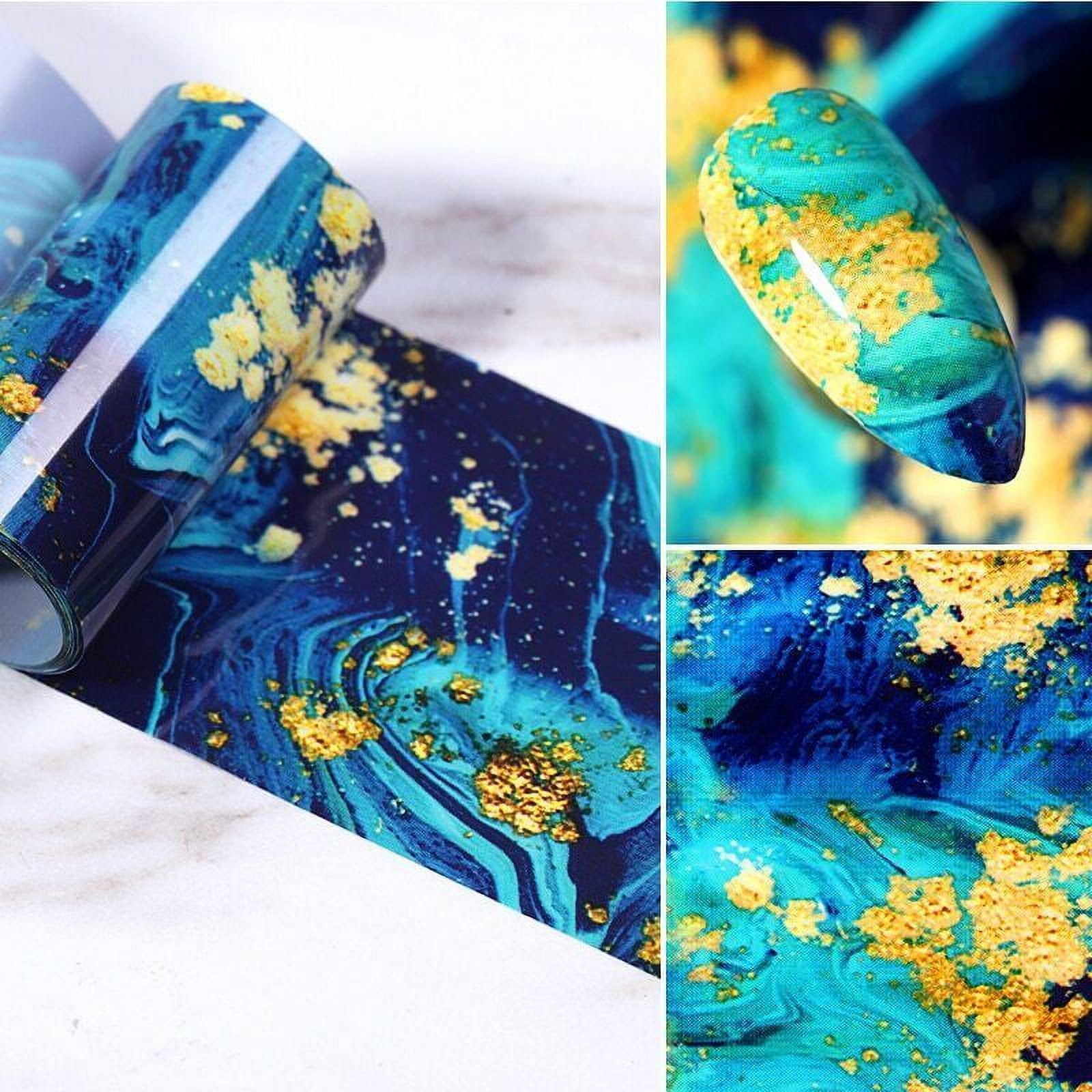 3D Mesh Nail Net Line Tape Metallic Nail Foil Sticker Nail Polish ...