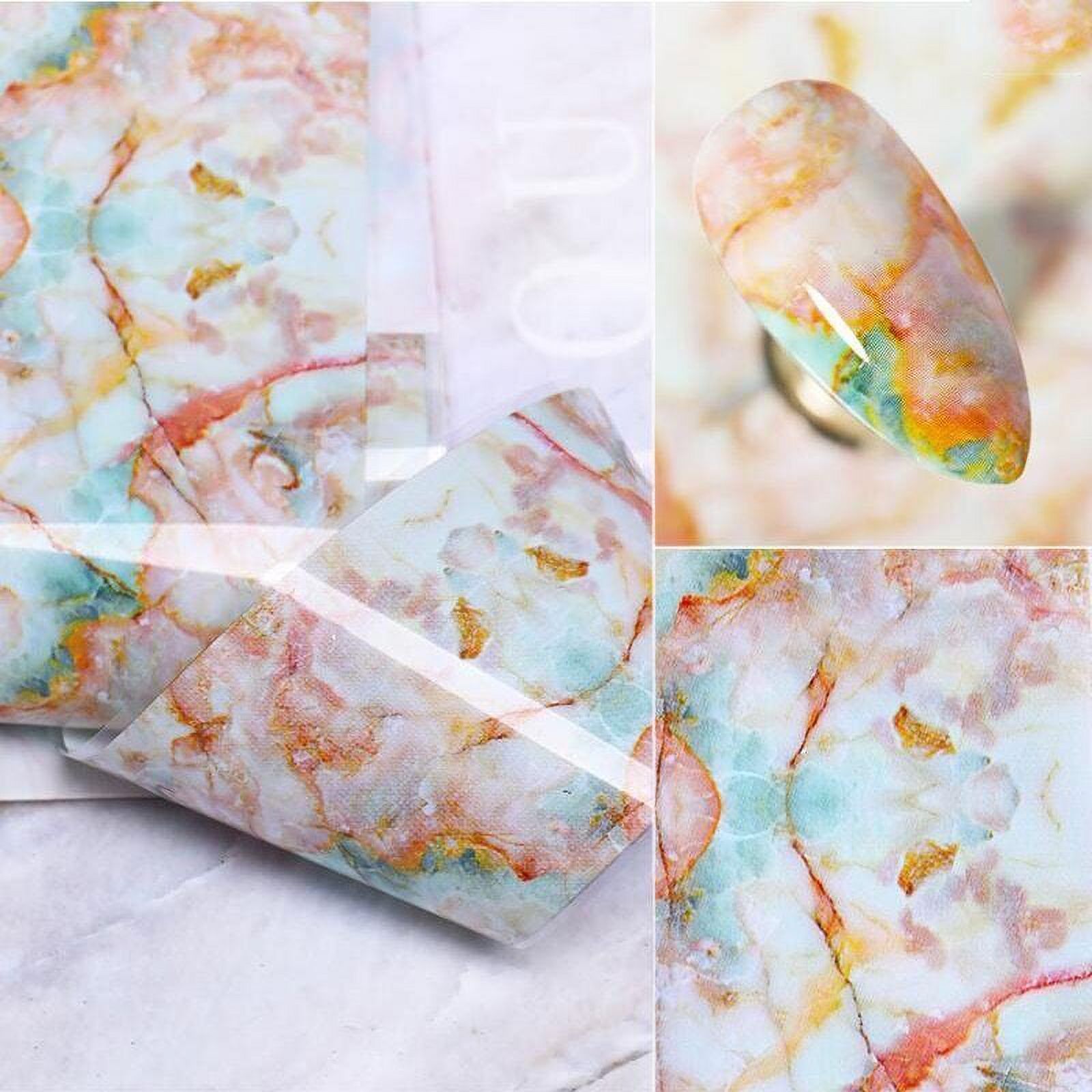 3D Mesh Nail Net Line Tape Metallic Nail Foil Sticker Nail Polish ...