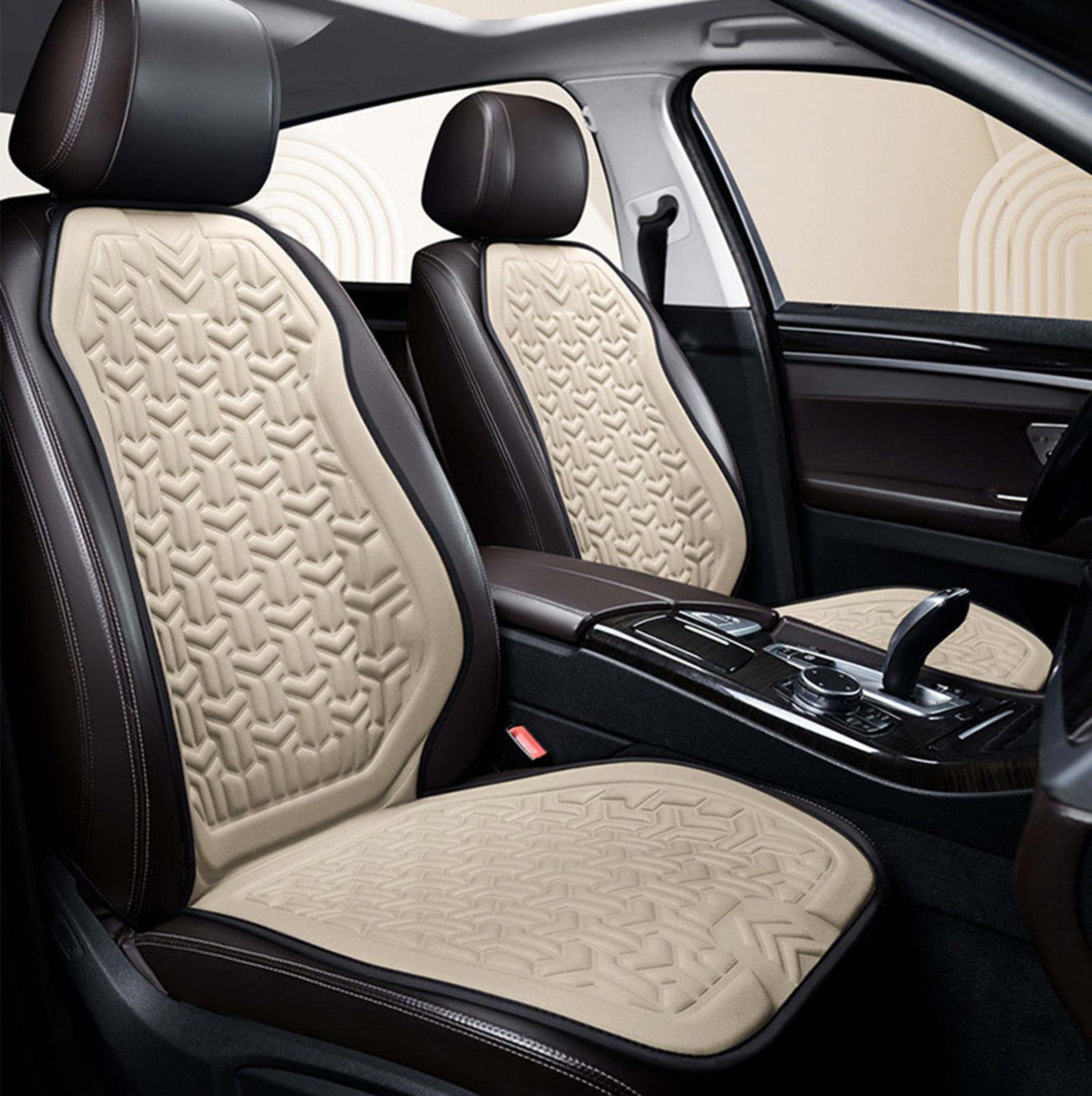 3D Mesh Ventilated Car Seat Cushion - Airflow Cooling Pad Summer Heat ...
