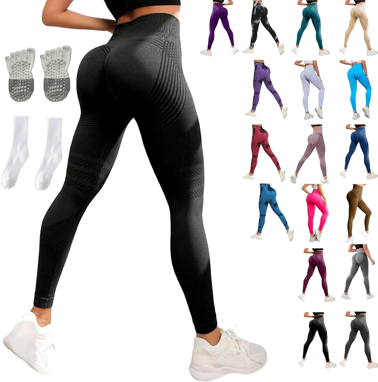 3D Metabolic Booster Leggings-3D Anti-Cellulite Compression Leggings ...