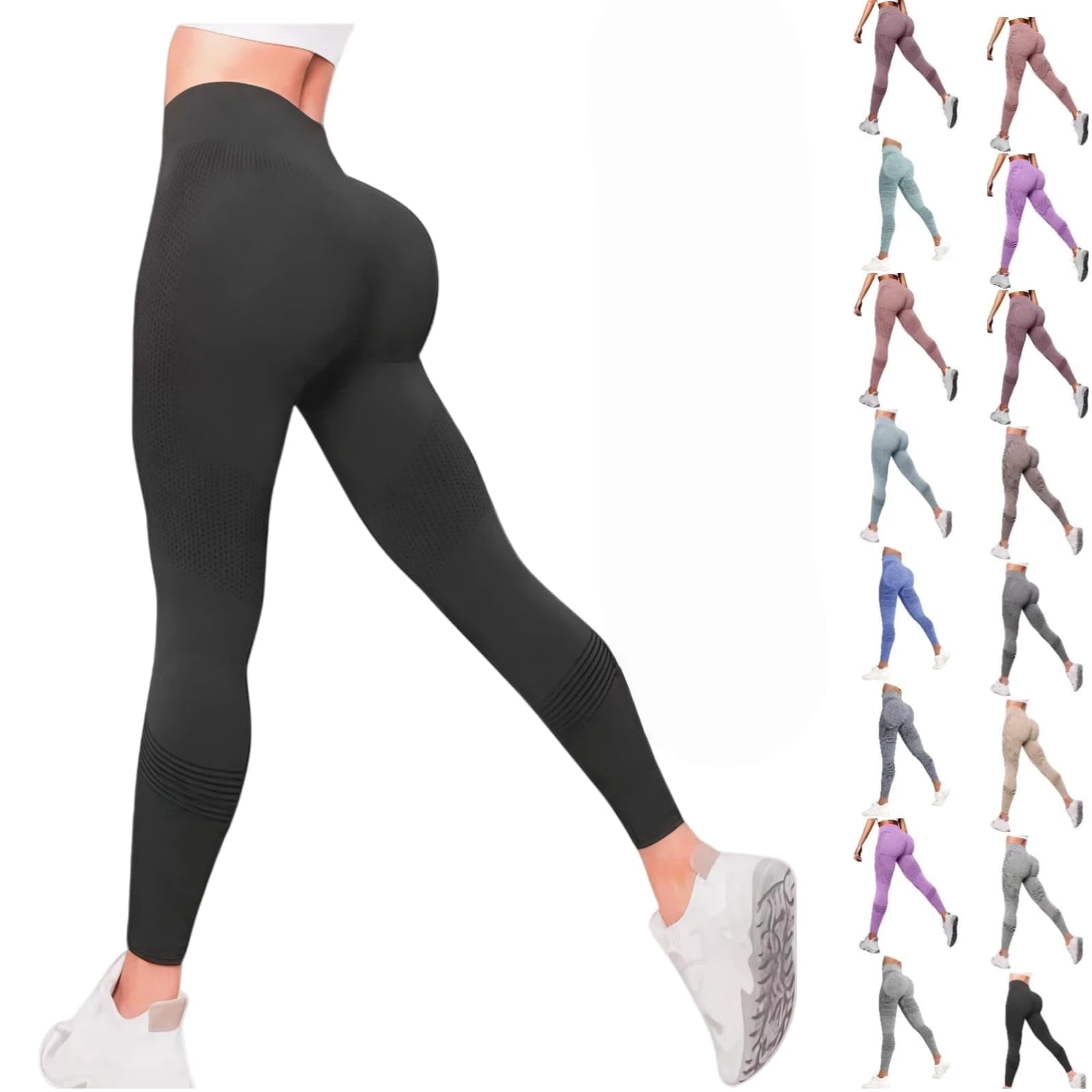 3D Metabolic Booster Leggings, Women Butt Lifting Tummy Control High ...