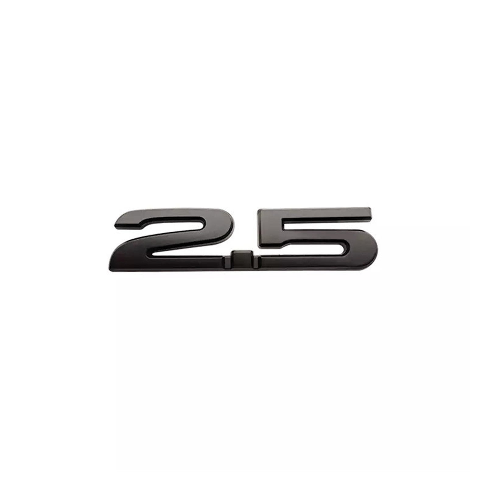 3D Metal 2.0 2.5 Logo Letters Car Emblem Trunk Badge Fit For Mazda 3 GT ...