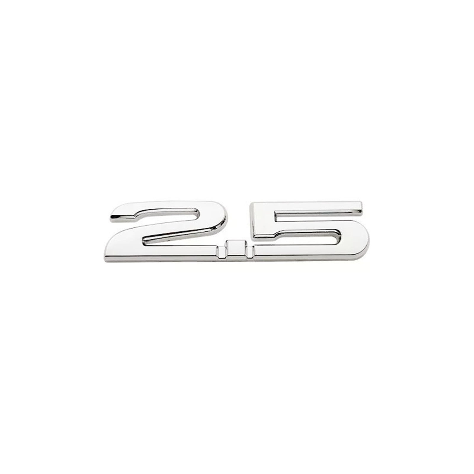3D Metal 2.0 2.5 Logo Letters Car Emblem Trunk Badge Fit For Mazda 3 GT ...