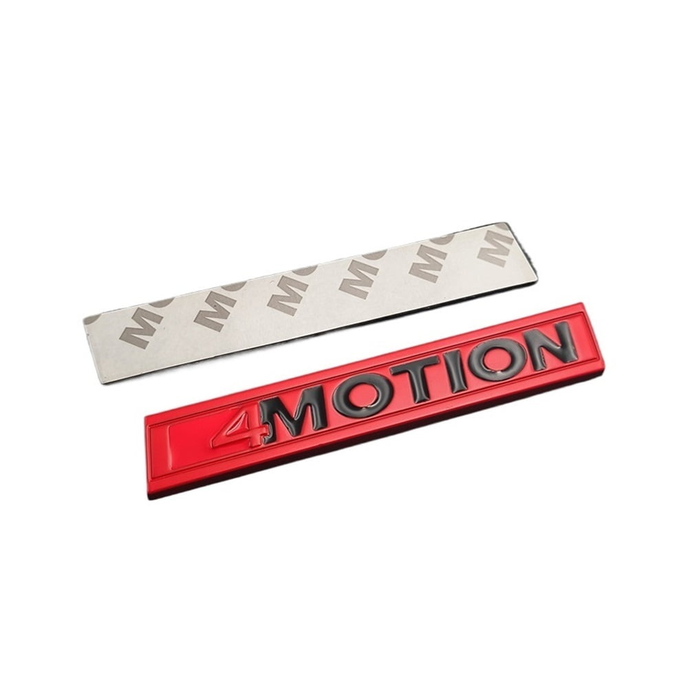 3D Metal 4 Motion Logo 4Motion Emblem Car Front Grill Badge Trunk Decal ...