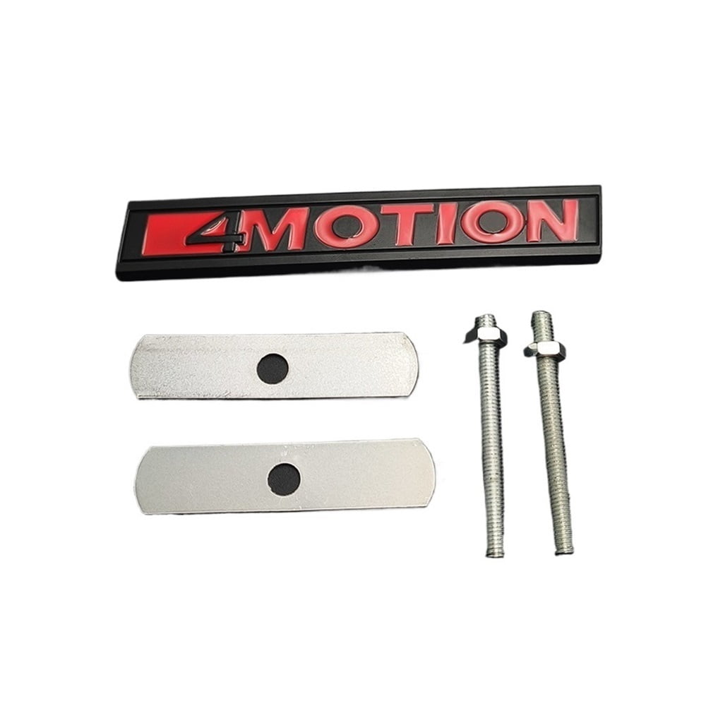 3D Metal 4 Motion Logo 4Motion Emblem Car Front Grill Badge Trunk Decal ...