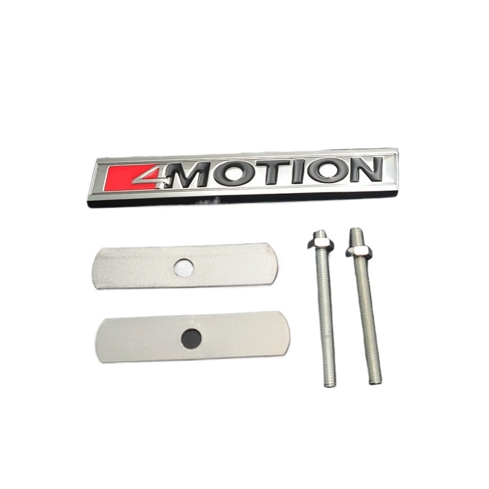 3D Metal 4 Motion Logo 4Motion Emblem Car Front Grill Badge Trunk Decal ...