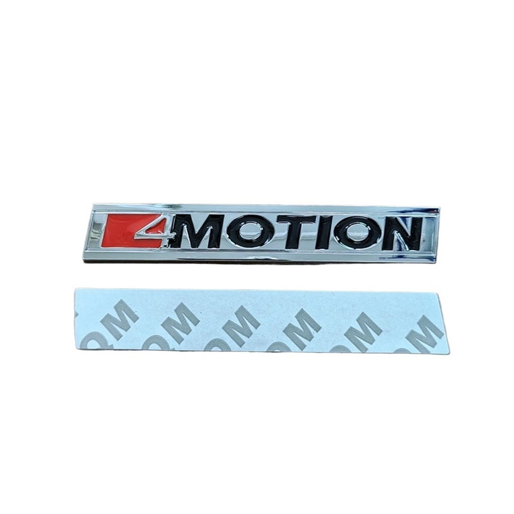 3D Metal 4 Motion Logo 4mation emblem Car Rear Trunk Badge Label For ...