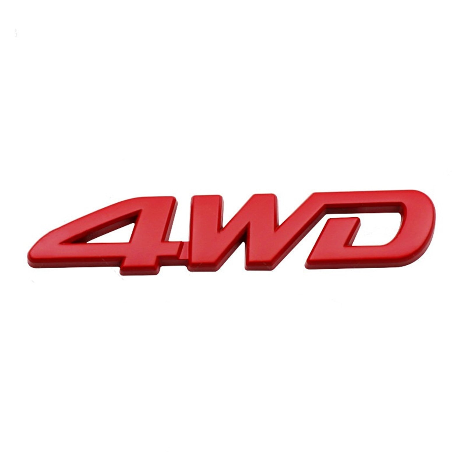 3D Metal 4WD Logo Car Rear Trunk Side Emblem Badge Stickers Decals Fit ...