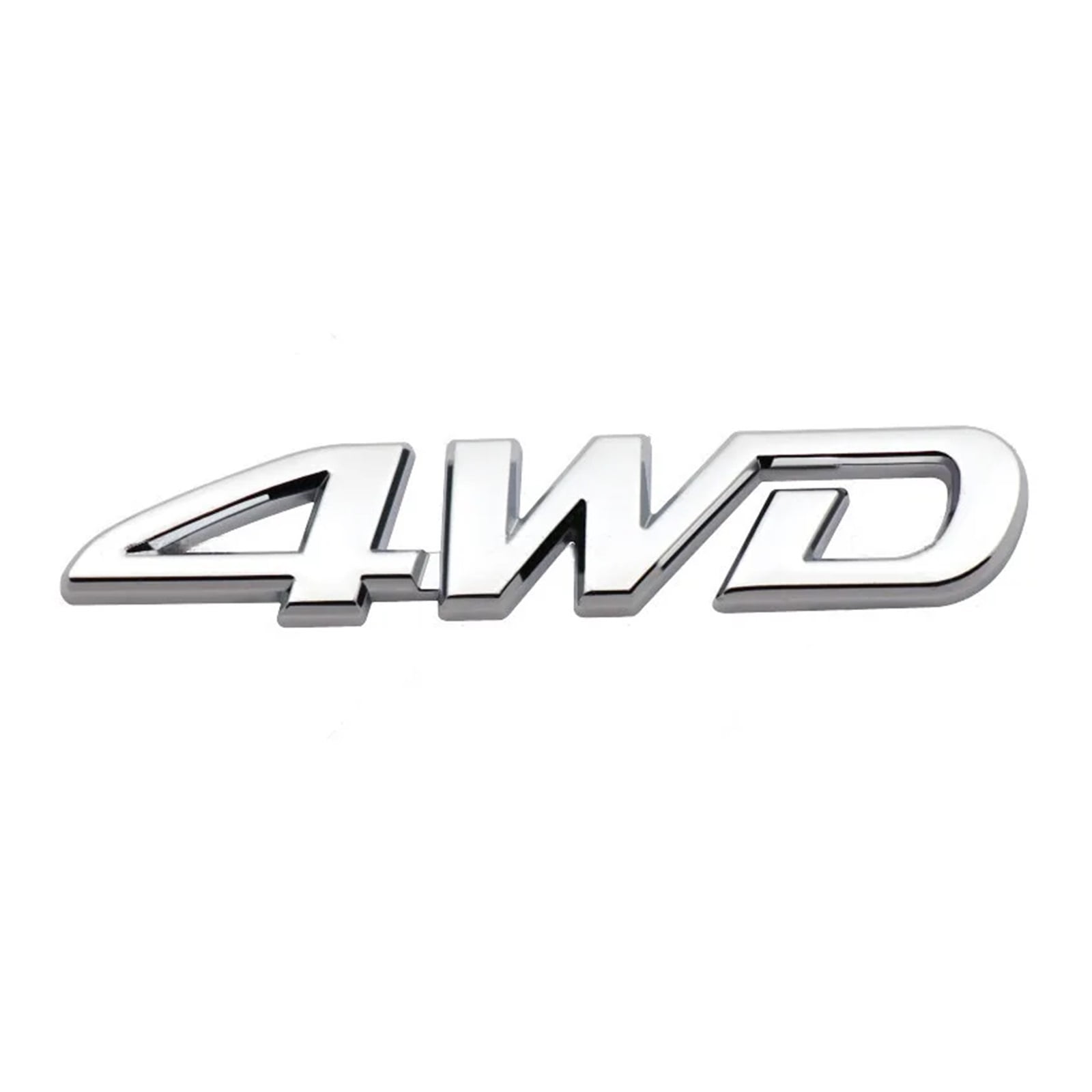 3D Metal 4WD Logo Car Rear Trunk Side Emblem Badge Stickers Decals Fit ...