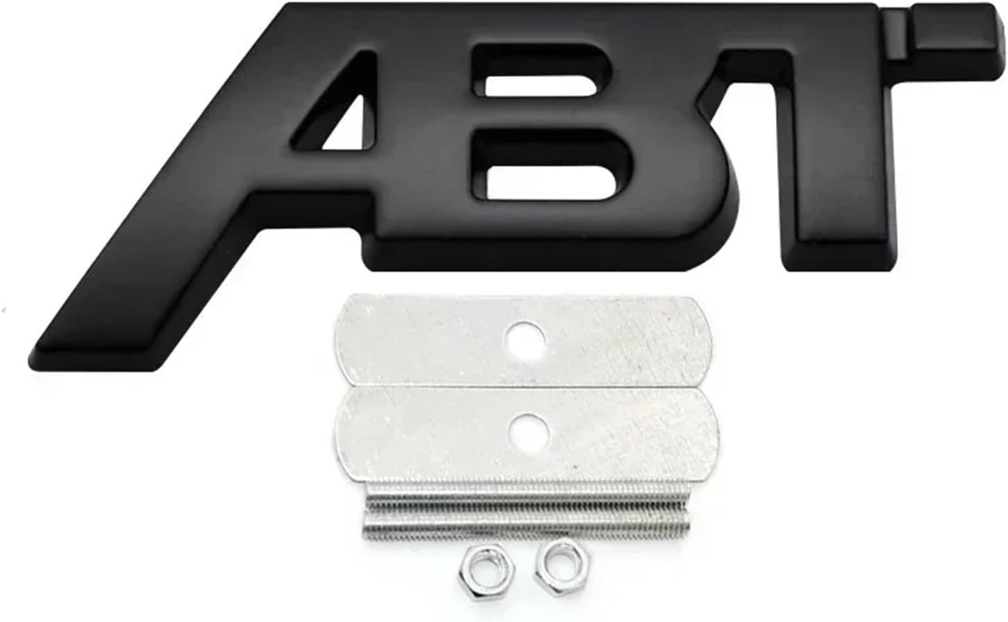 3D Metal ABT Logo Letter Sticker for Car Radiator Grille,Suitable for ...