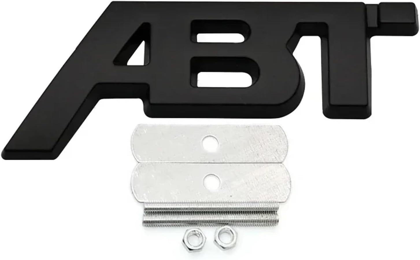 3D Metal ABT Logo Letter Sticker for Car Radiator Grille,Suitable for ...