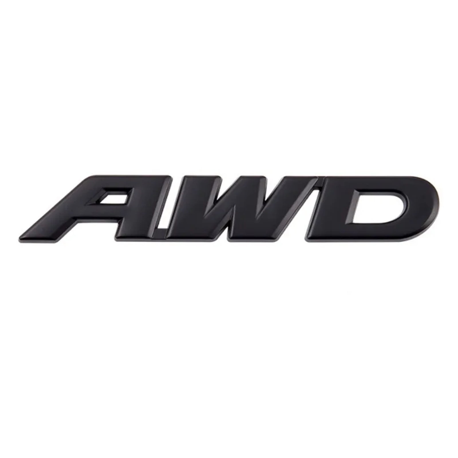 3D Metal AWD Logo Car Styling Chrome Rear Sticker Tail Emblem Badge ...