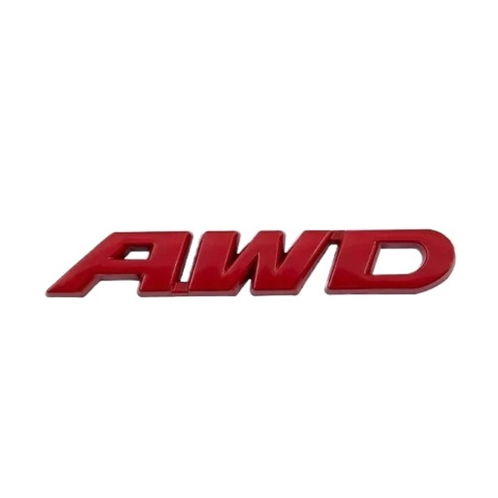 3D Metal AWD Logo Universal Car Emblem Fender Badge Trunk Decal Sticker ...