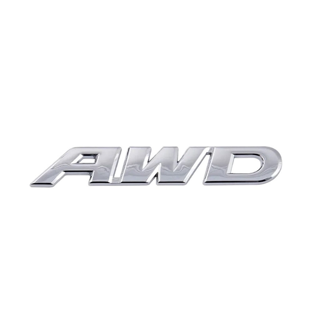 3D Metal AWD Logo Universal Car Emblem Fender Badge Trunk Decal Sticker ...