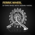 3D Metal Assembled Models DIY Puzzles Ferris wheel model Desktop ...
