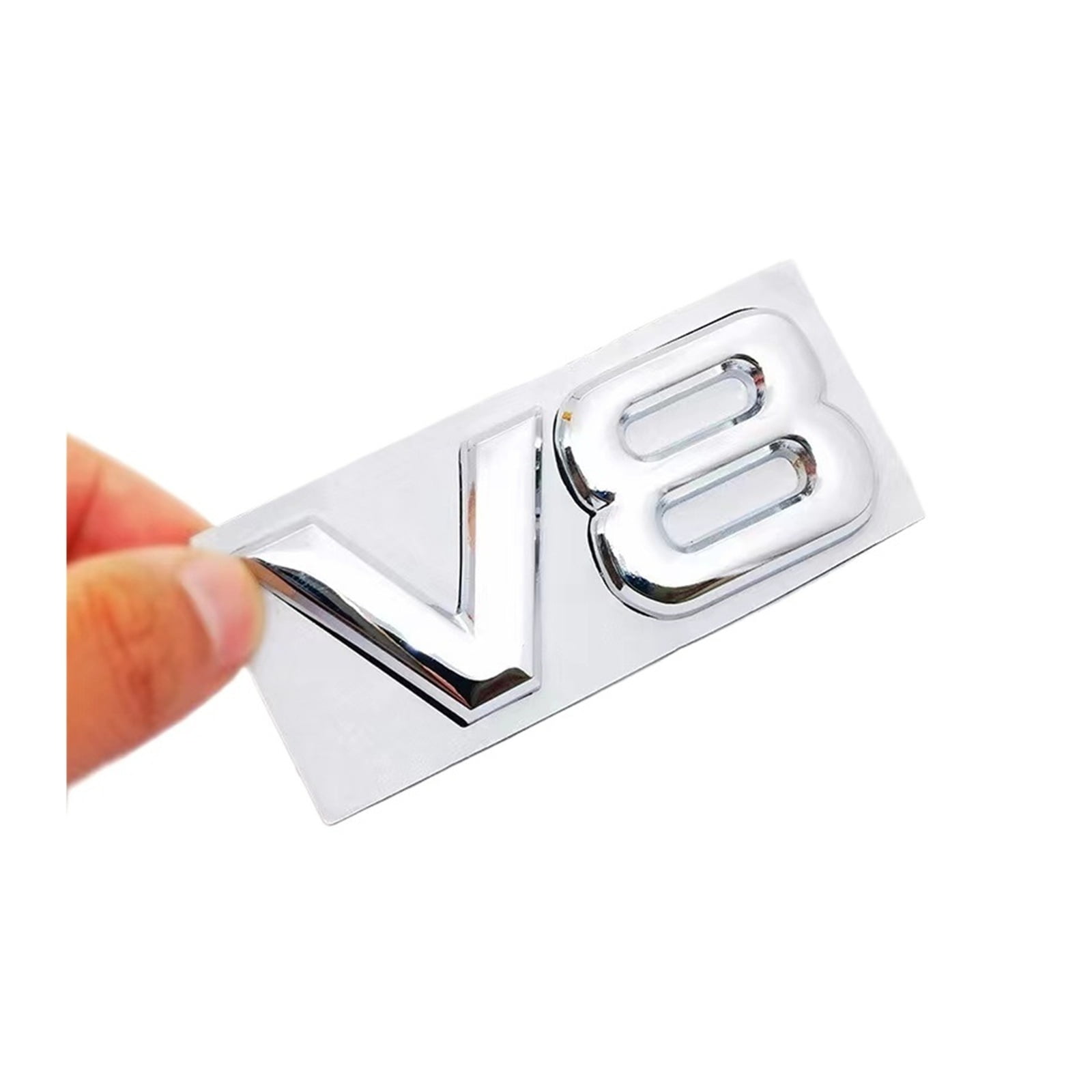3D Metal Black Chrome Logo Emblem Car Badge Trunk Decal Car Stikcer ...