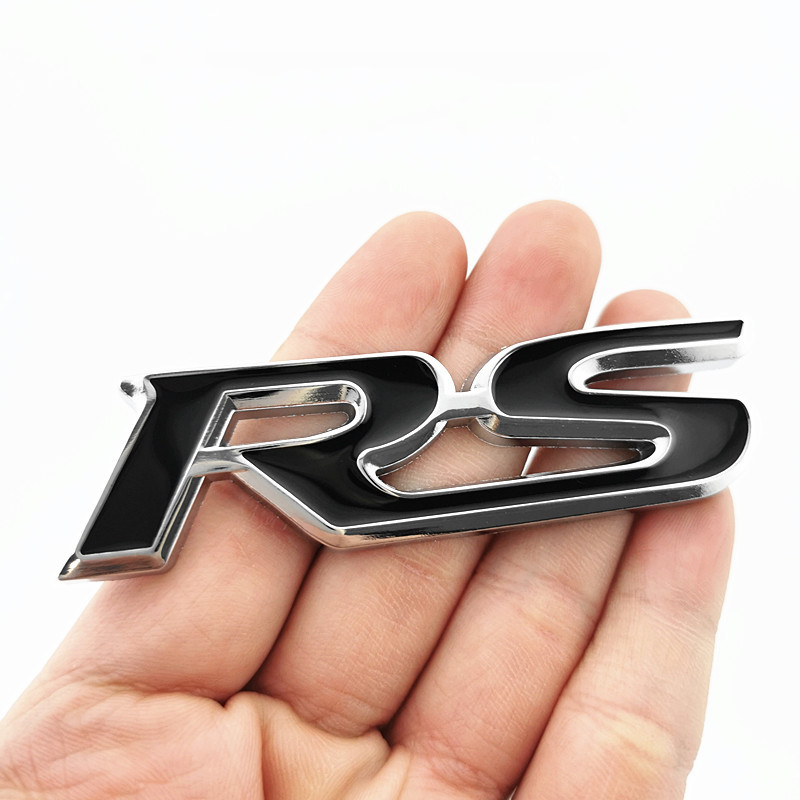 3D Metal Car Letters For Honda RS Emblem FIT Jazz Civic HRV Jade RS ...