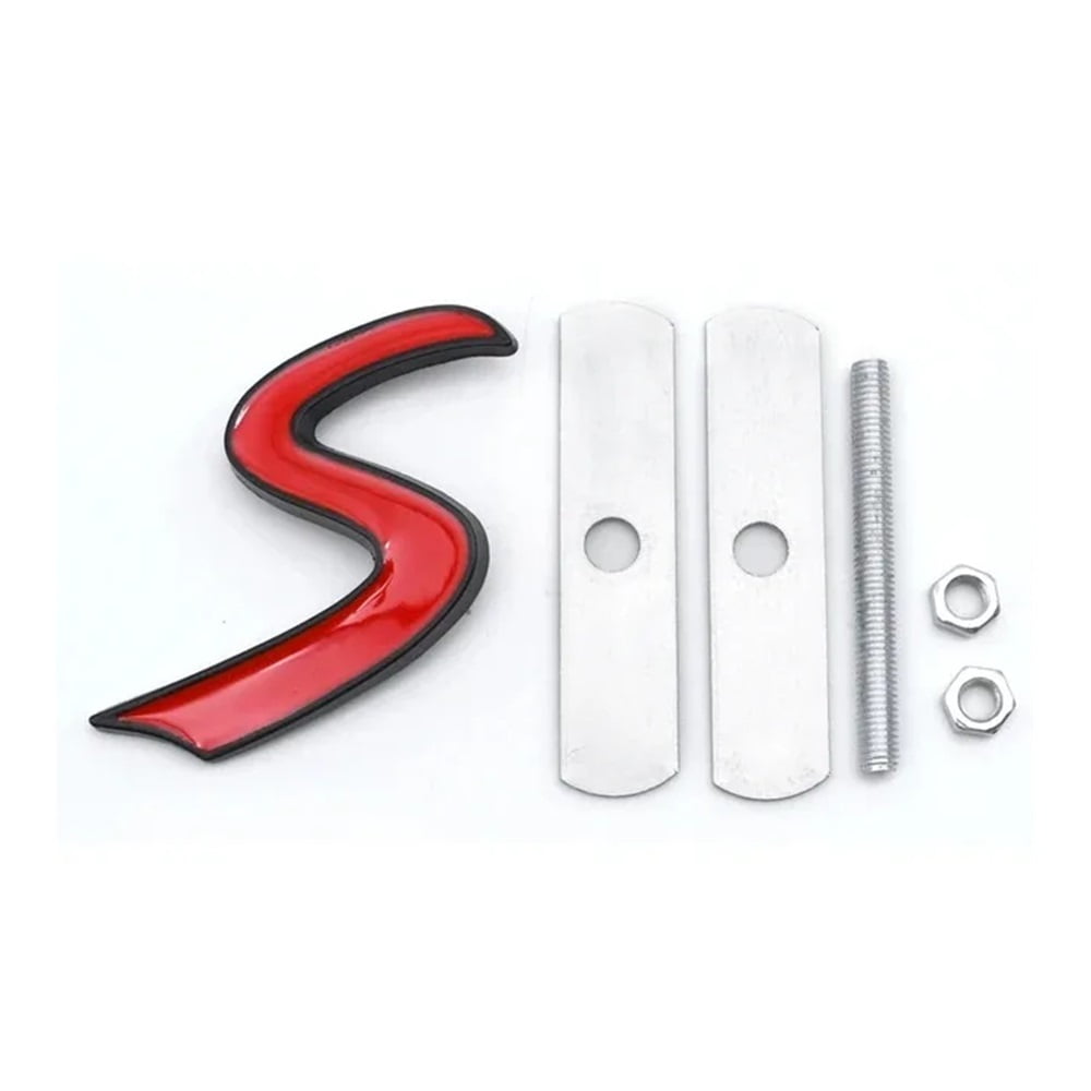 3D Metal Car S Front Grille Emblem Sticker For Mini Cooper S R50 R53 ...