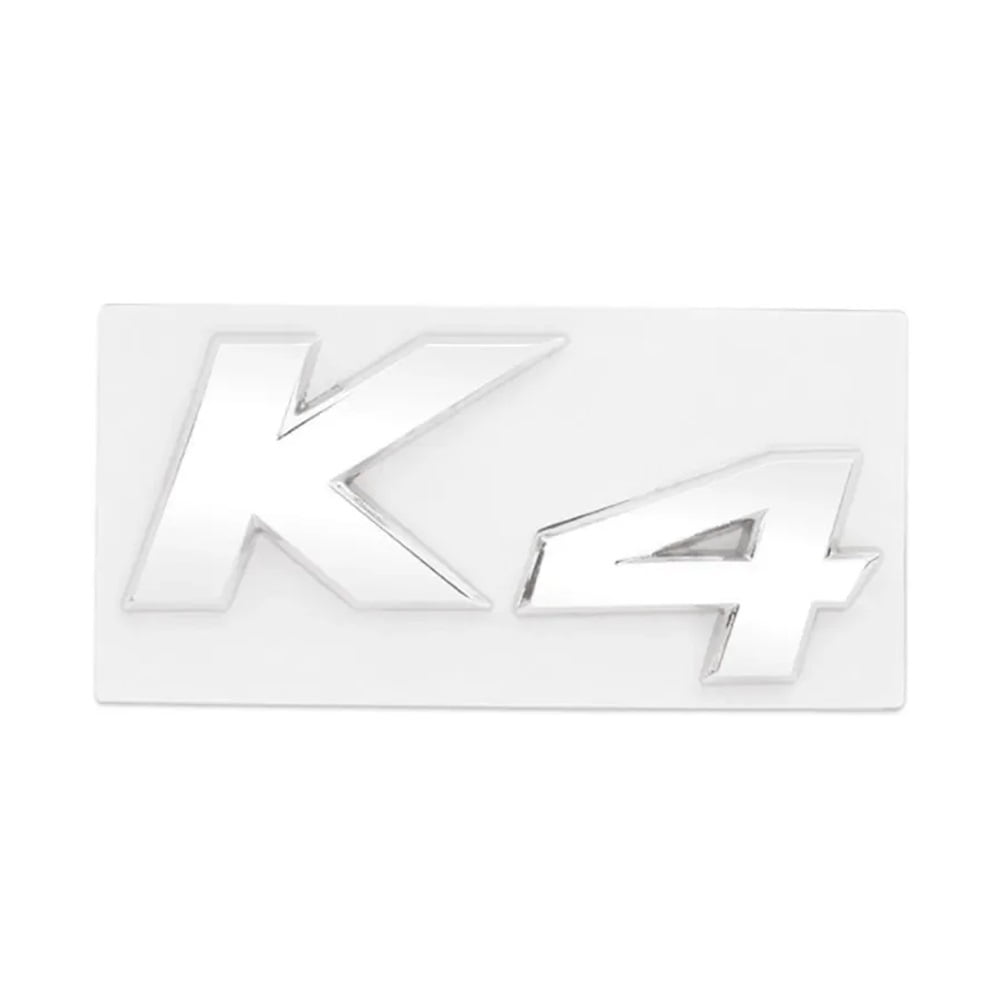 3D Metal Chrome Black K2 K3 K4 K5 KX7 Letters Logo Rear Boot Trunk Emblem Badge Sticker For Kia ...