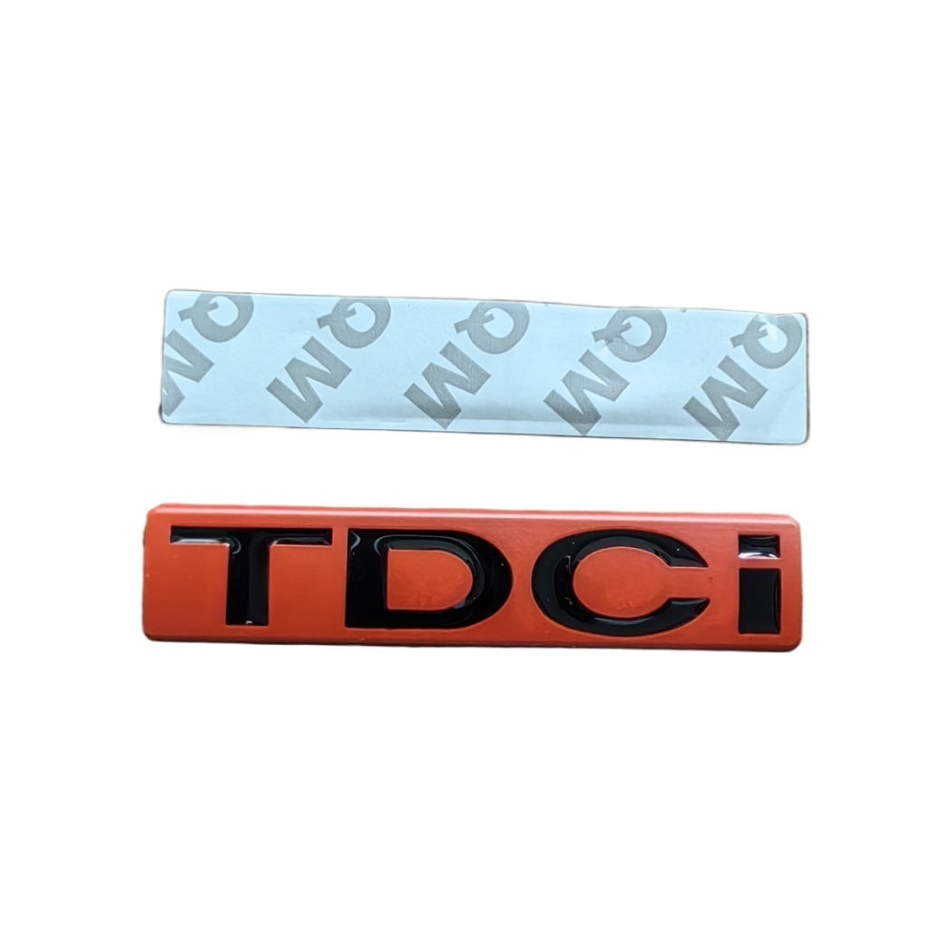 3D Metal Chrome Black Logo TDCI Emblem Car Fender Trunk Badge Sticker ...