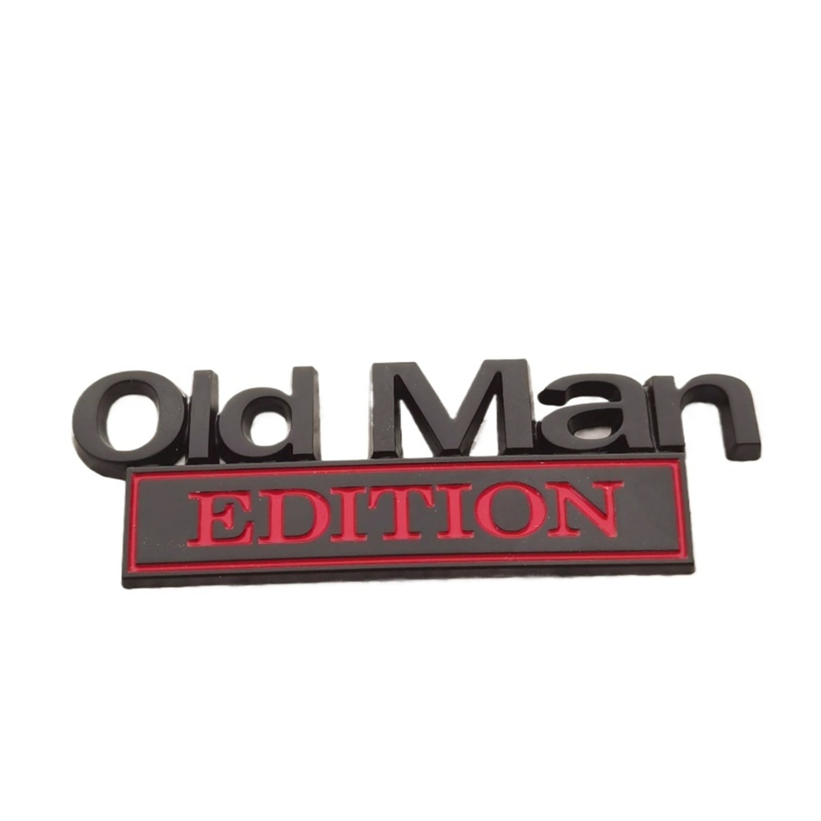 3D Metal Chrome Sticker Emblem OLD MAN EDITION Badge Logo Car Trunk ...