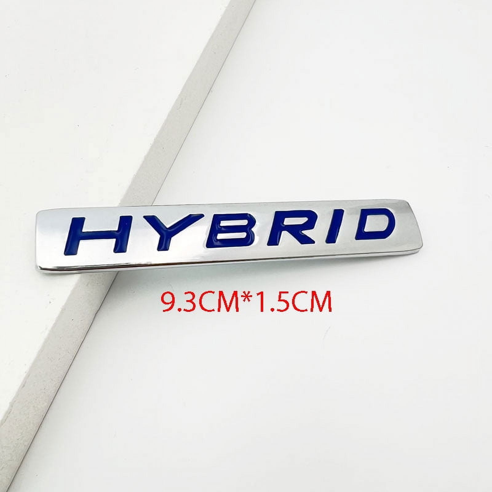 3D Metal HYBRID Car Rear Bumper Trunk Letter Badge Front Door Side ...