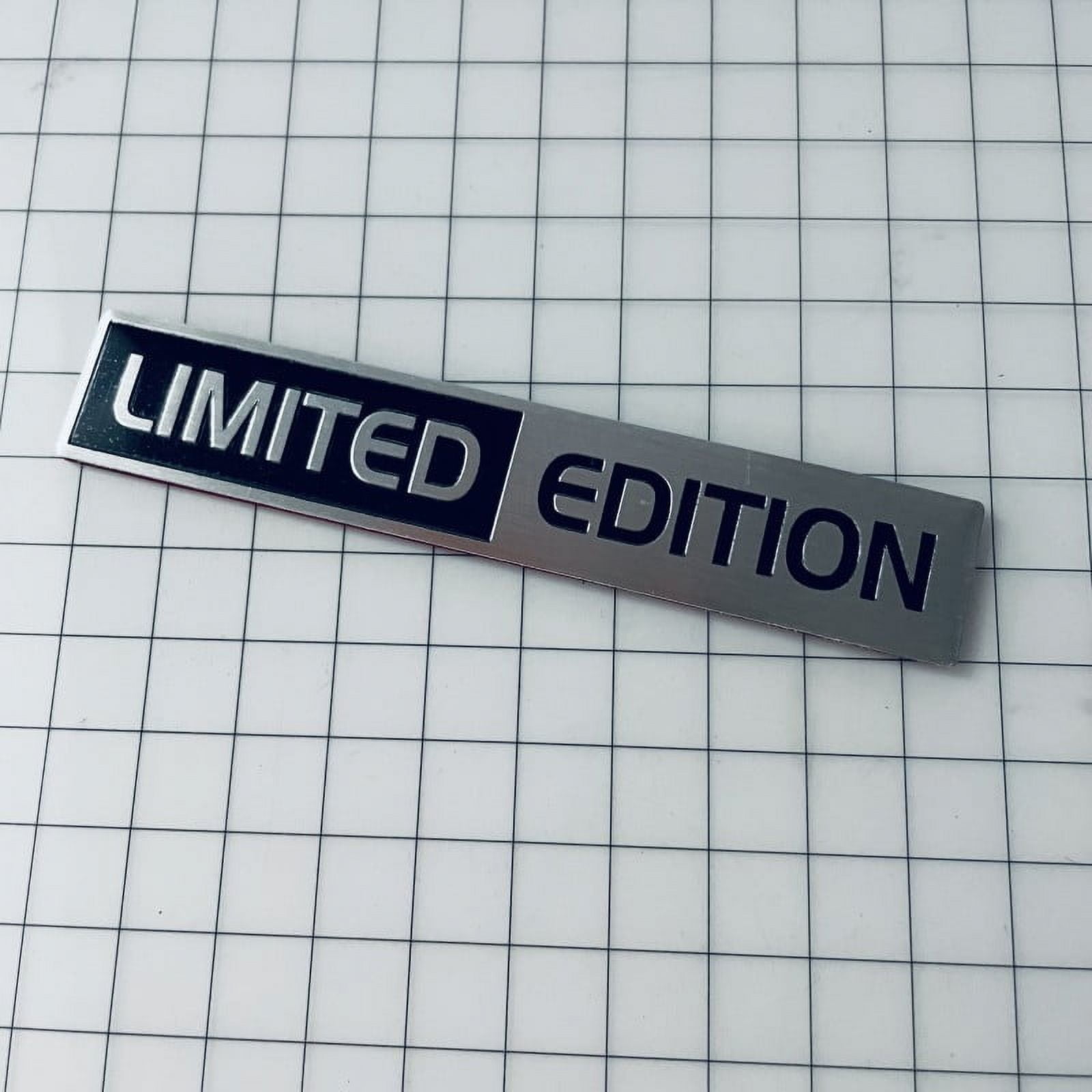 3D Metal LIMITED EDITION Emblem Sticker Aluminium Logo Car Fender Badge ...