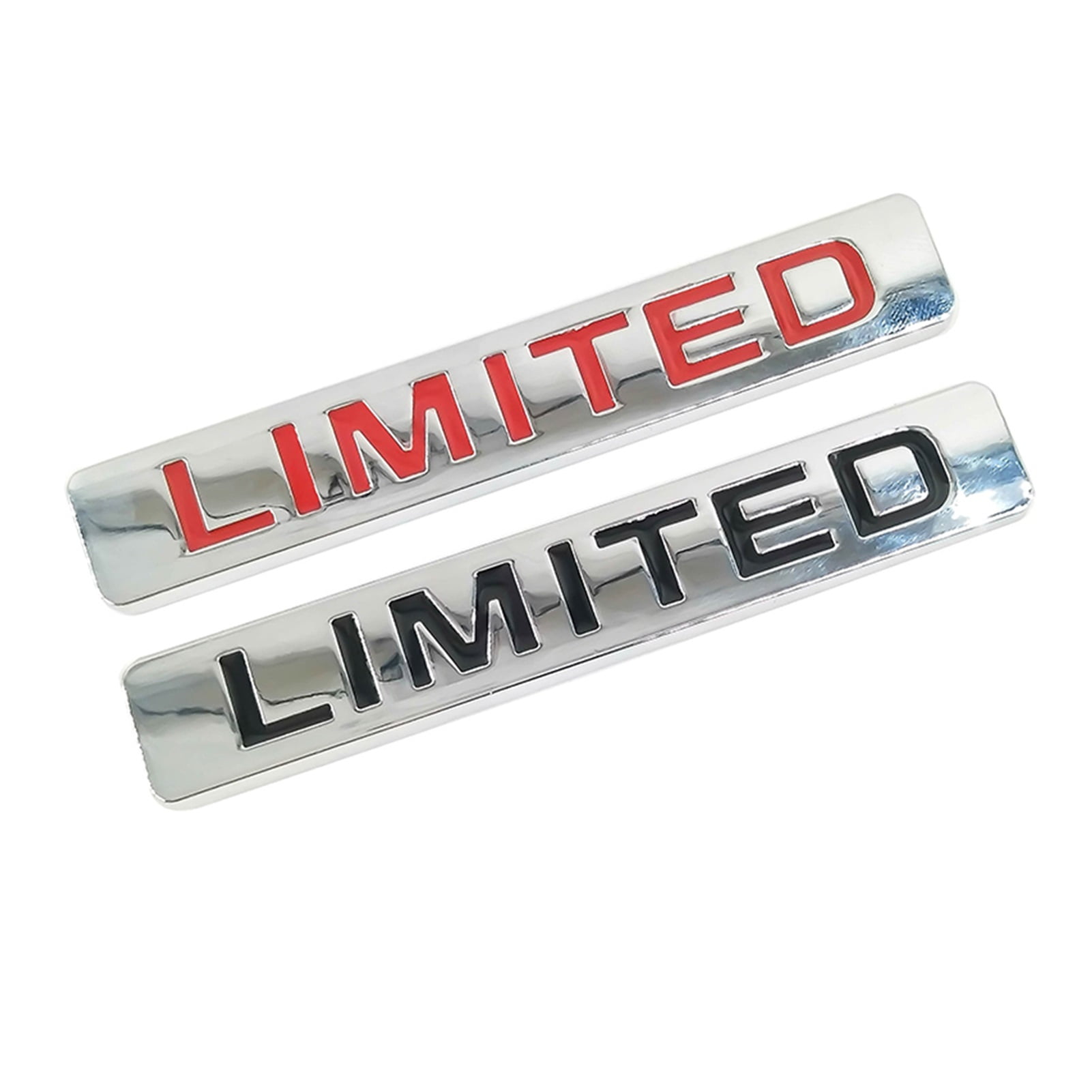 3D Metal LIMITED Emblem Badge Red Black Sticker Car Body Side Wing ...