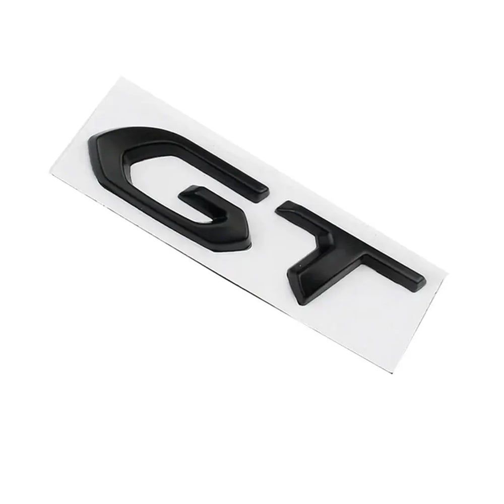 3D Metal Logo GT Emblem Letters Car Rear Trunk Badge For Car 208 2008 ...