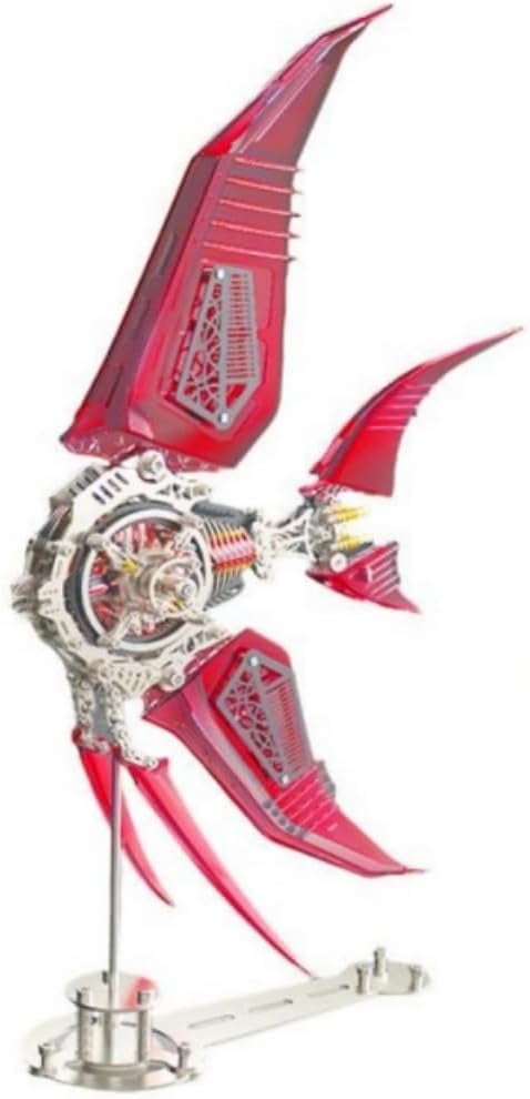 3D Metal Puzzle Fish Model with Fins, DIY Assembly Mechanical Fish ...