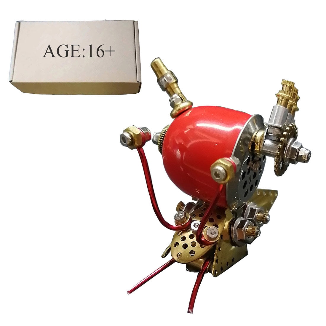 3D Metal Puzzle Insect Model Kit, 100PCS Steampunk Mechanical Assembly ...