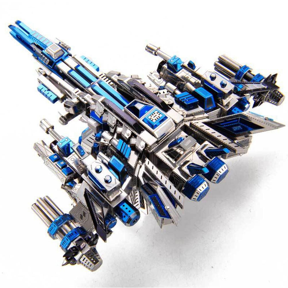 3D Metal Puzzle, Mechanical Flying Tiger Metal Model Brain Kits, DIY ...