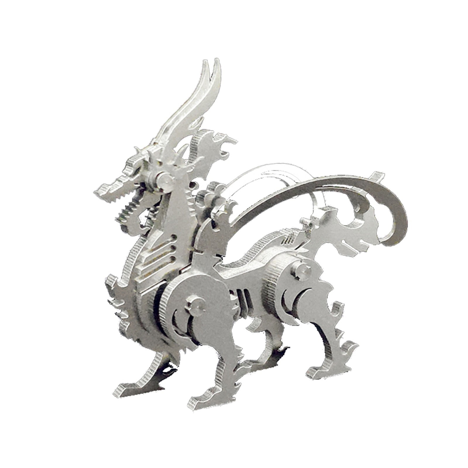 3D Metal Puzzle Model Mechanical Assembly Manual Stainless Steel Puzzle ...