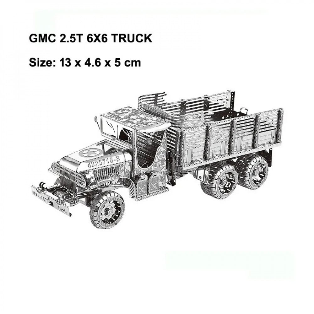 3D Metal Puzzle Super Car Concept motorcycle DF-11 Rocket Launcher ...