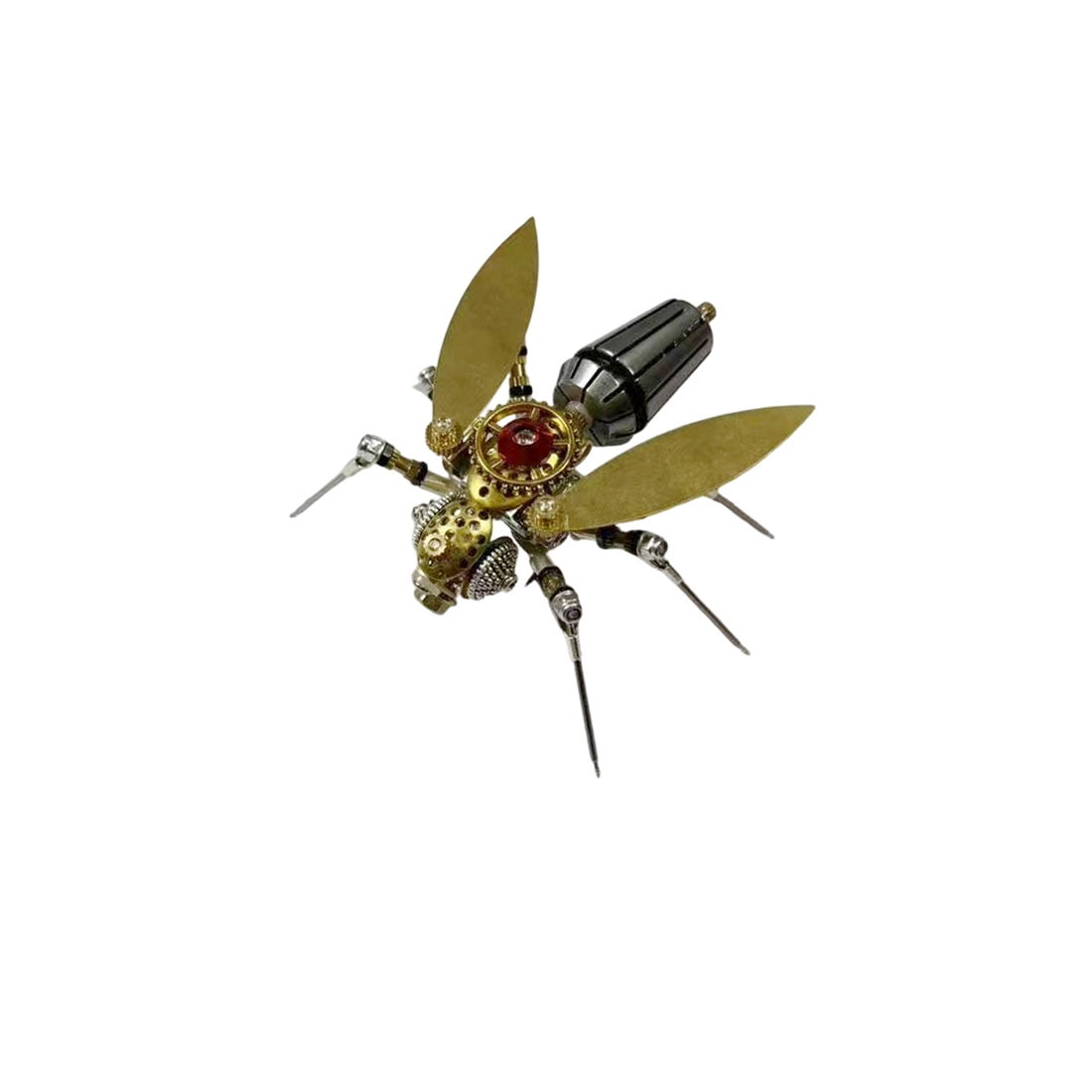 3D Metal Puzzles for Adults to Build, Mechanical Fruit Fly 3D Steampunk ...