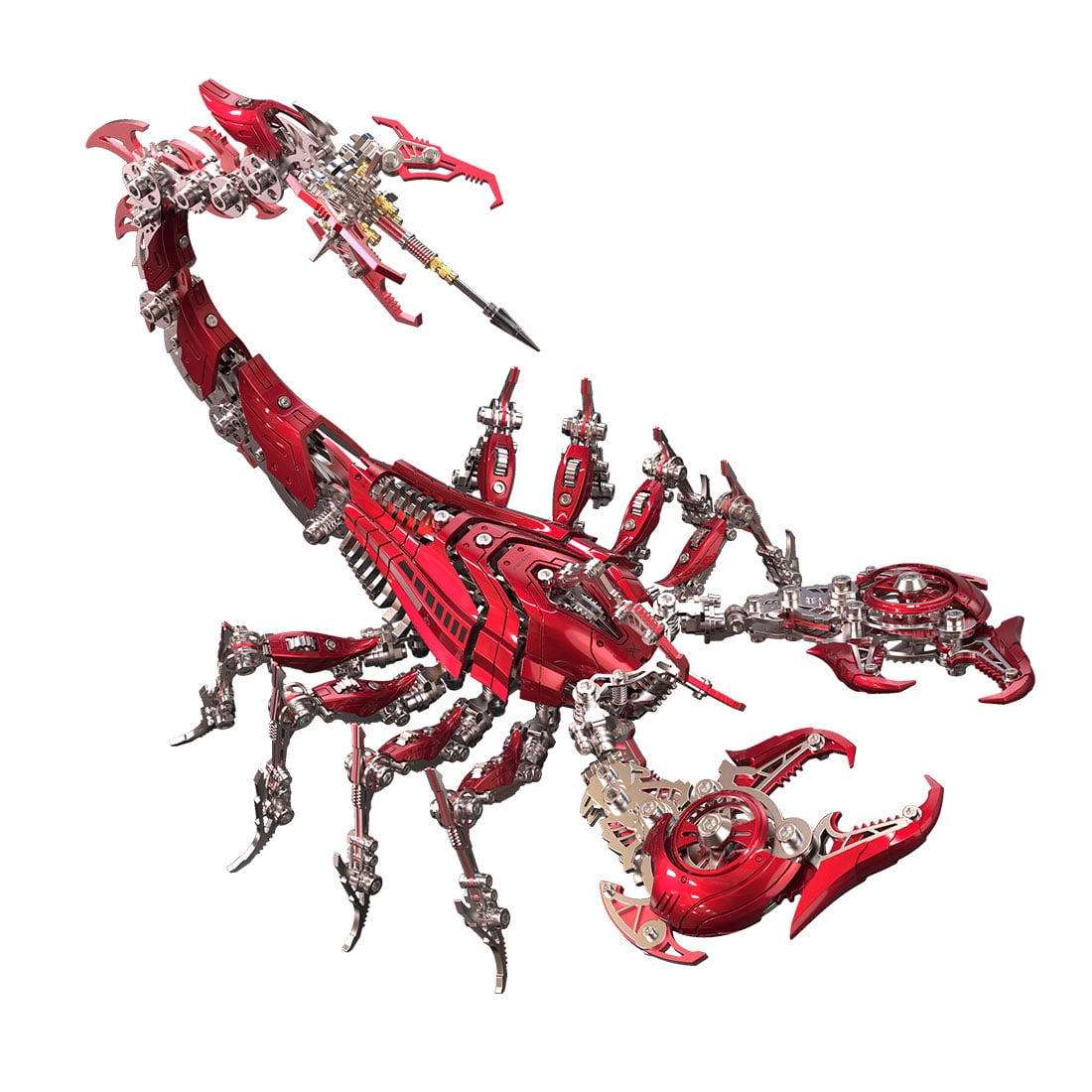 3D Metal Puzzles for Adults, Poison Flame Full Metal Articulated ...