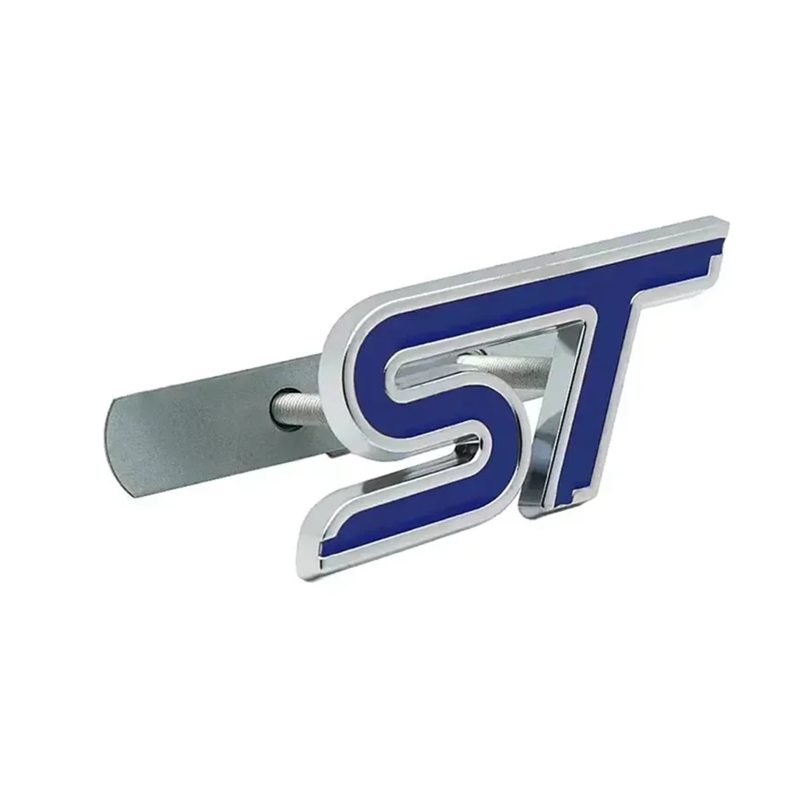 3D Metal ST Letters Badge Car Front Grille Emblem Decals - Walmart.com