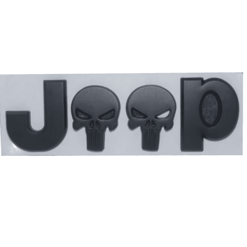 3D Metal Skull Emblem Badge For Auto Car Stickers Accessories For ...