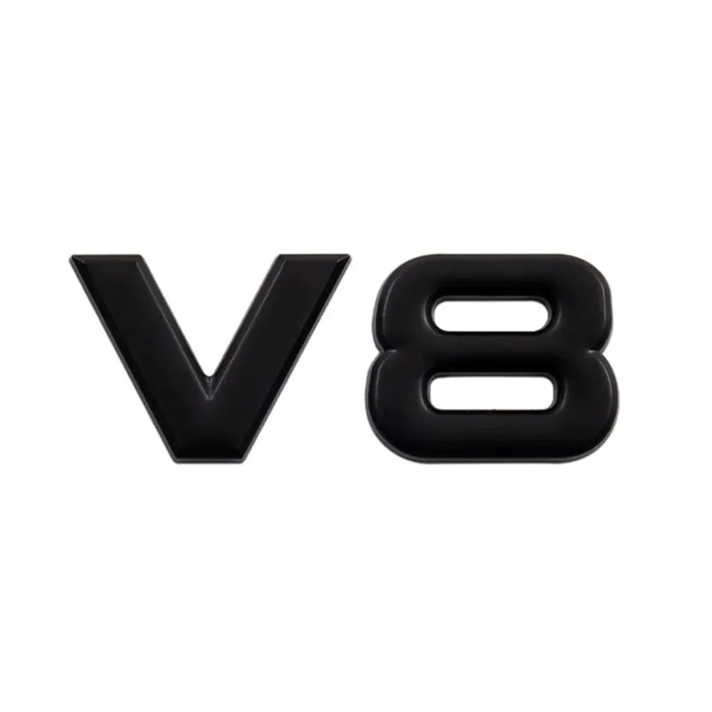3D Metal V6 V8 Logo Car Emblem Badge Decals Sticker For Toyota FJ Land ...