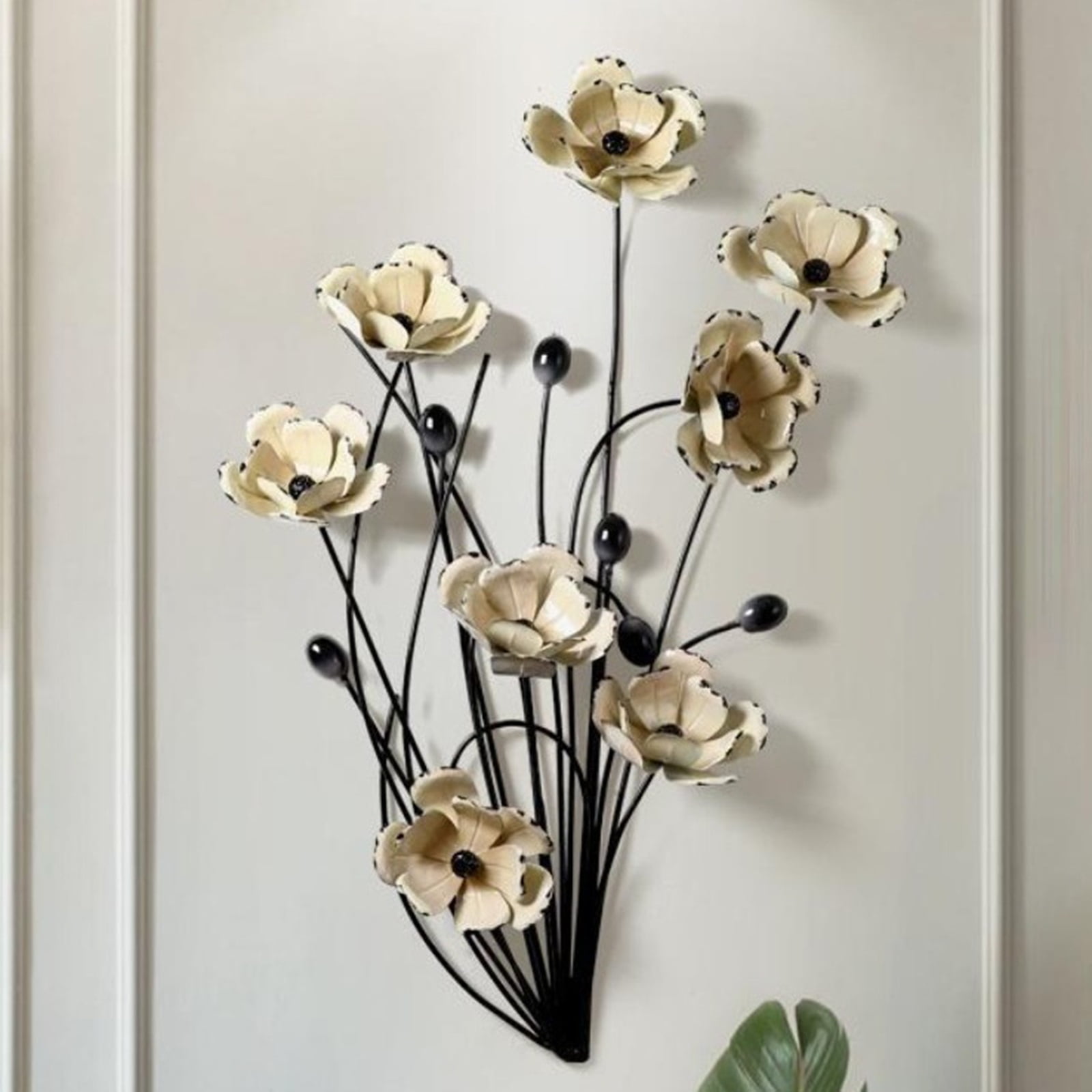 3D Metal Wall Decor for Living Room, Metal Wall Decor, Durable Iron ...