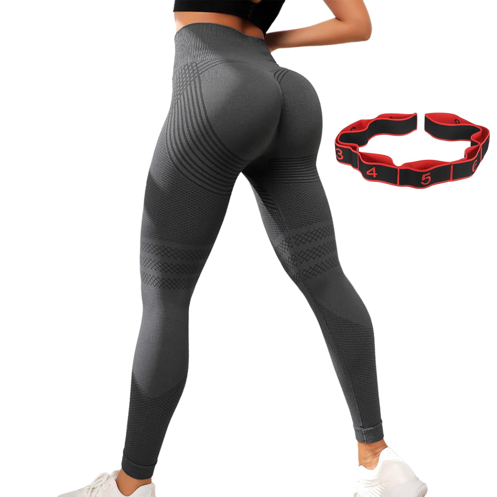3D Micro Massage Compression Leggings,High Waist Anti Cellulite ...