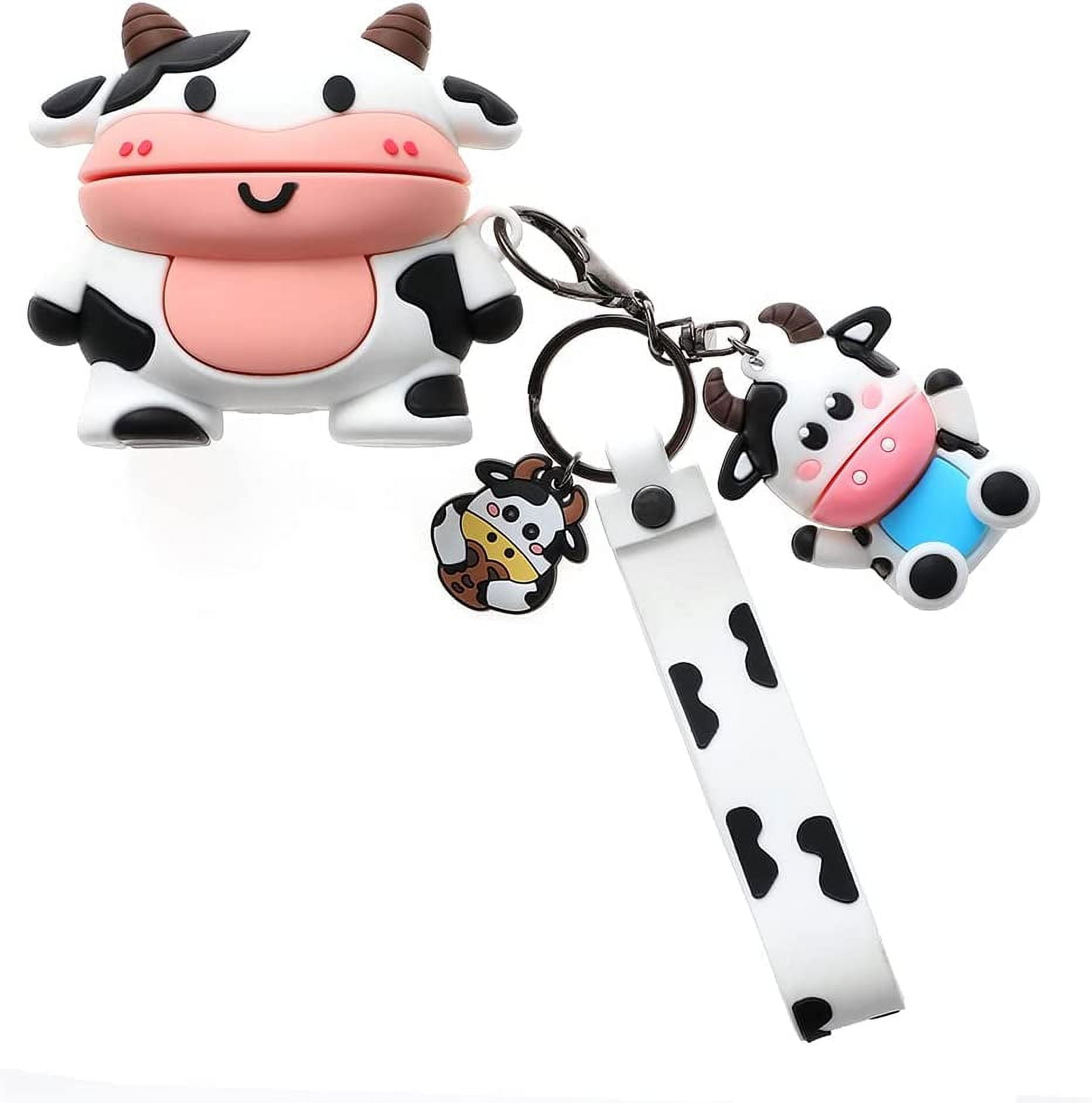 3D Milk Cow Case for Airpod Pro/Pro 2nd,3D Cartoon Cute Dairy Cattle ...