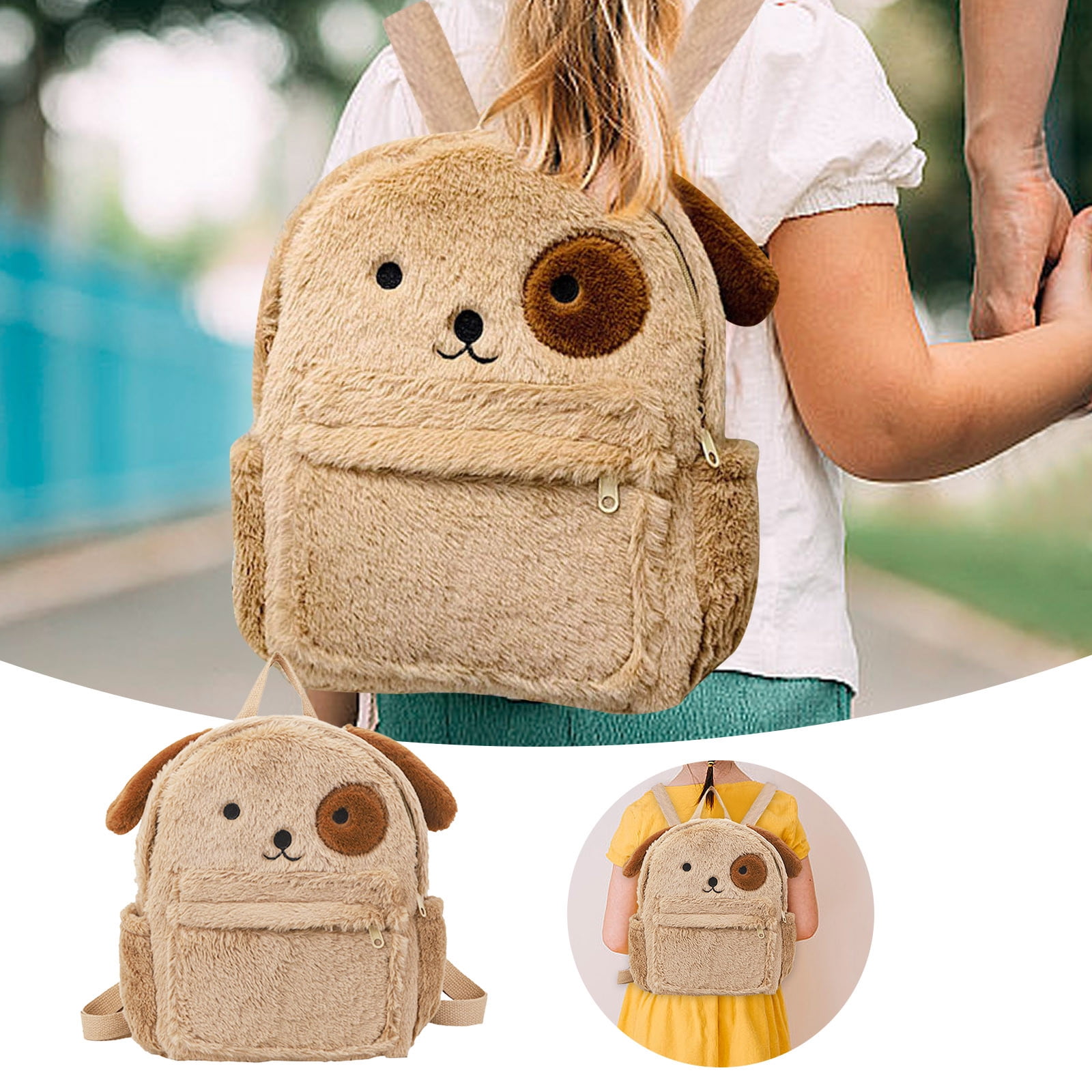 3D Mini Backpack: Cute Schoolbag For Girls Adorable Animal Cartoon ...