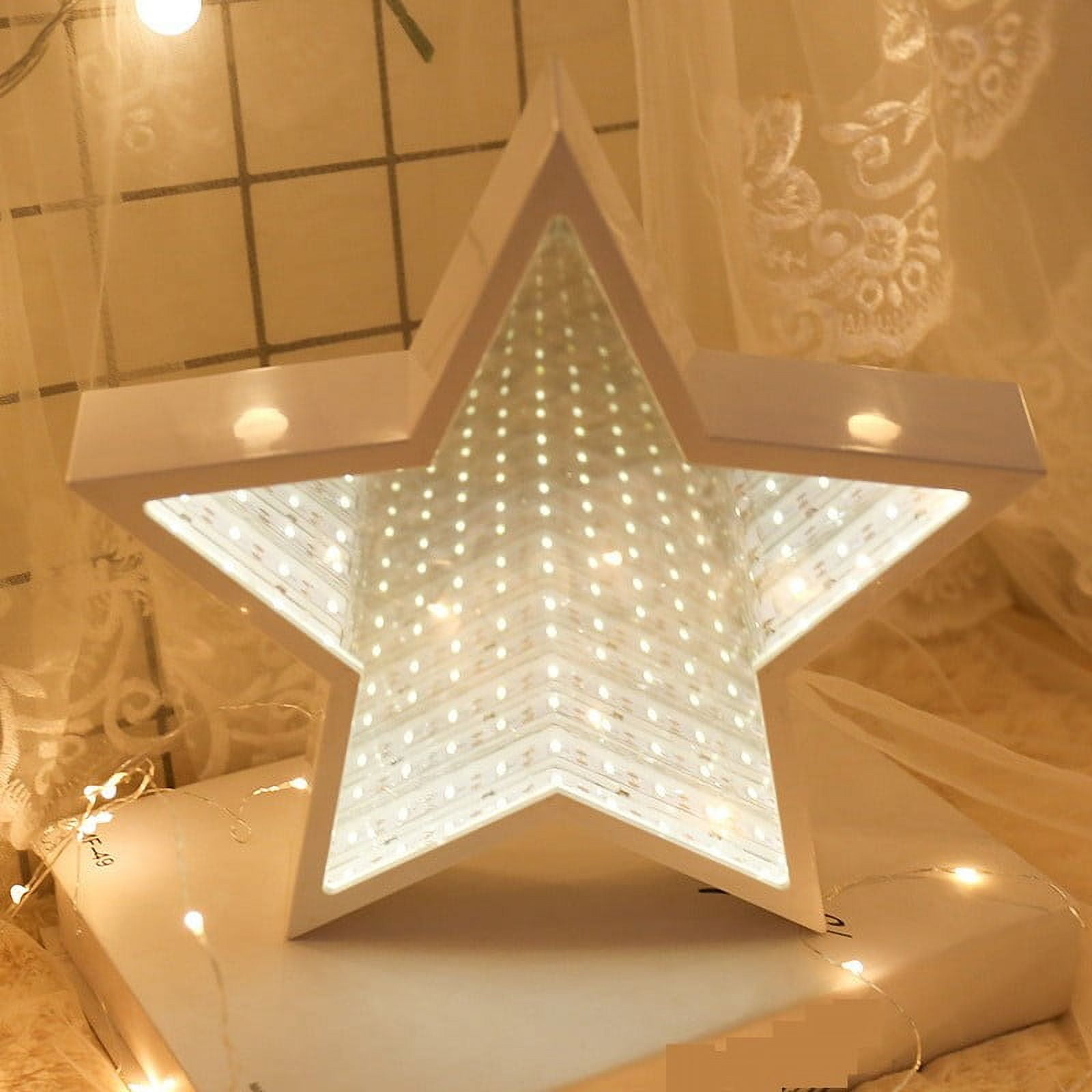 3D Mirror Night Light, Infinity Mirror Tunnel Light,LED Night Lamp,LED ...