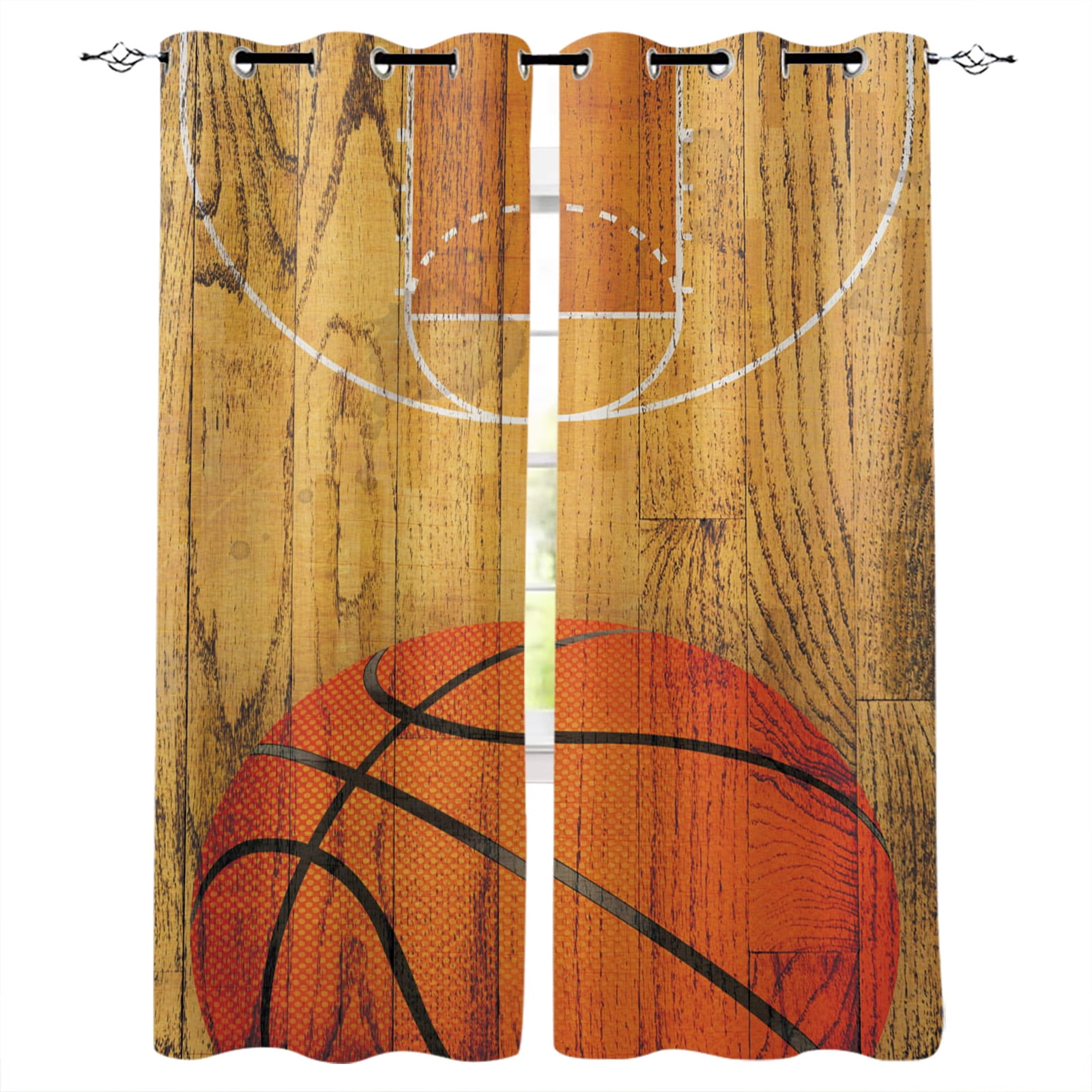 3D Modern Classic Gold Black Marble Pattern 2 Panel Thin Semi-Shading ...